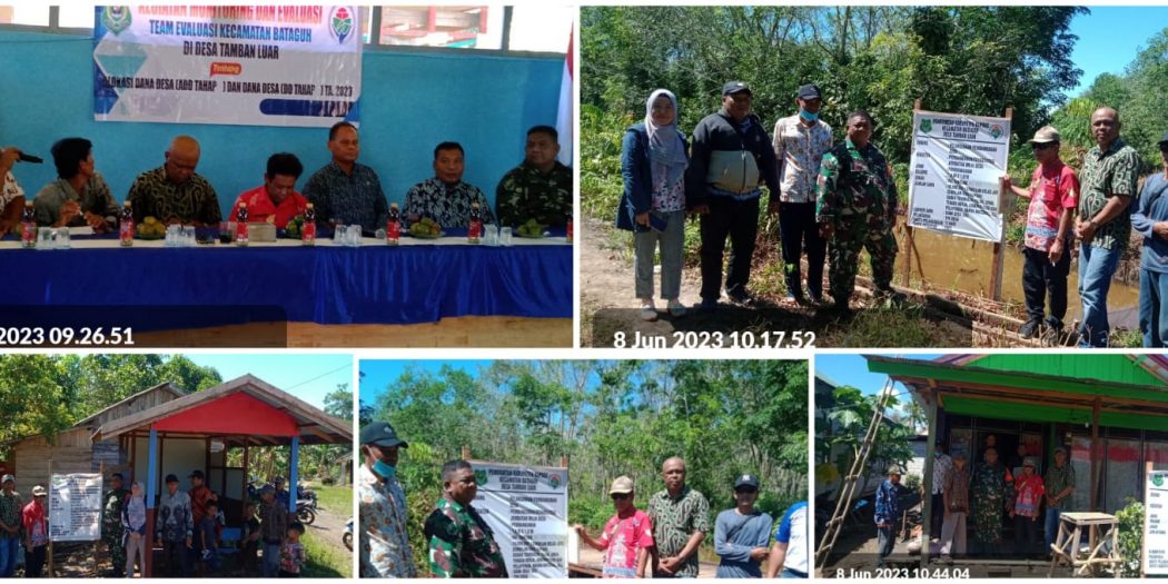 Desa Tamban Luar Buat Jembatan, Pos Ronda, Rehab Rumah, Posyandu, 12 ...