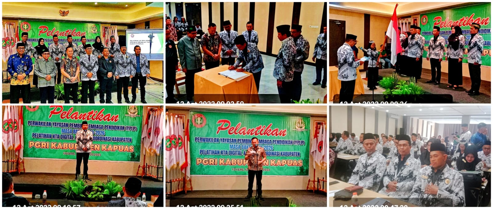 Perwakilan YPLP PGRI Dilantik Dilanjutkan Rapat dan Pelatihan KTA ...