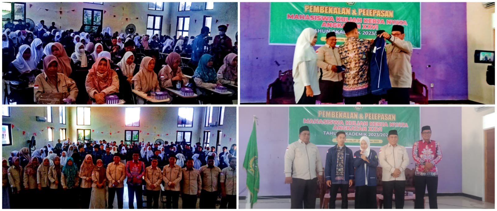 Pelepasan Mahasiswa KKN Ke 26 Tahun Akademik 2023/2024 STAI Kapuas - NusaKalimantan.Com