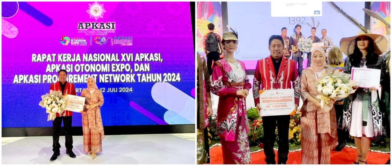 Batik Piring Malawen Barsel Juara Pentas Fashion Show Wastra Nusantara ...